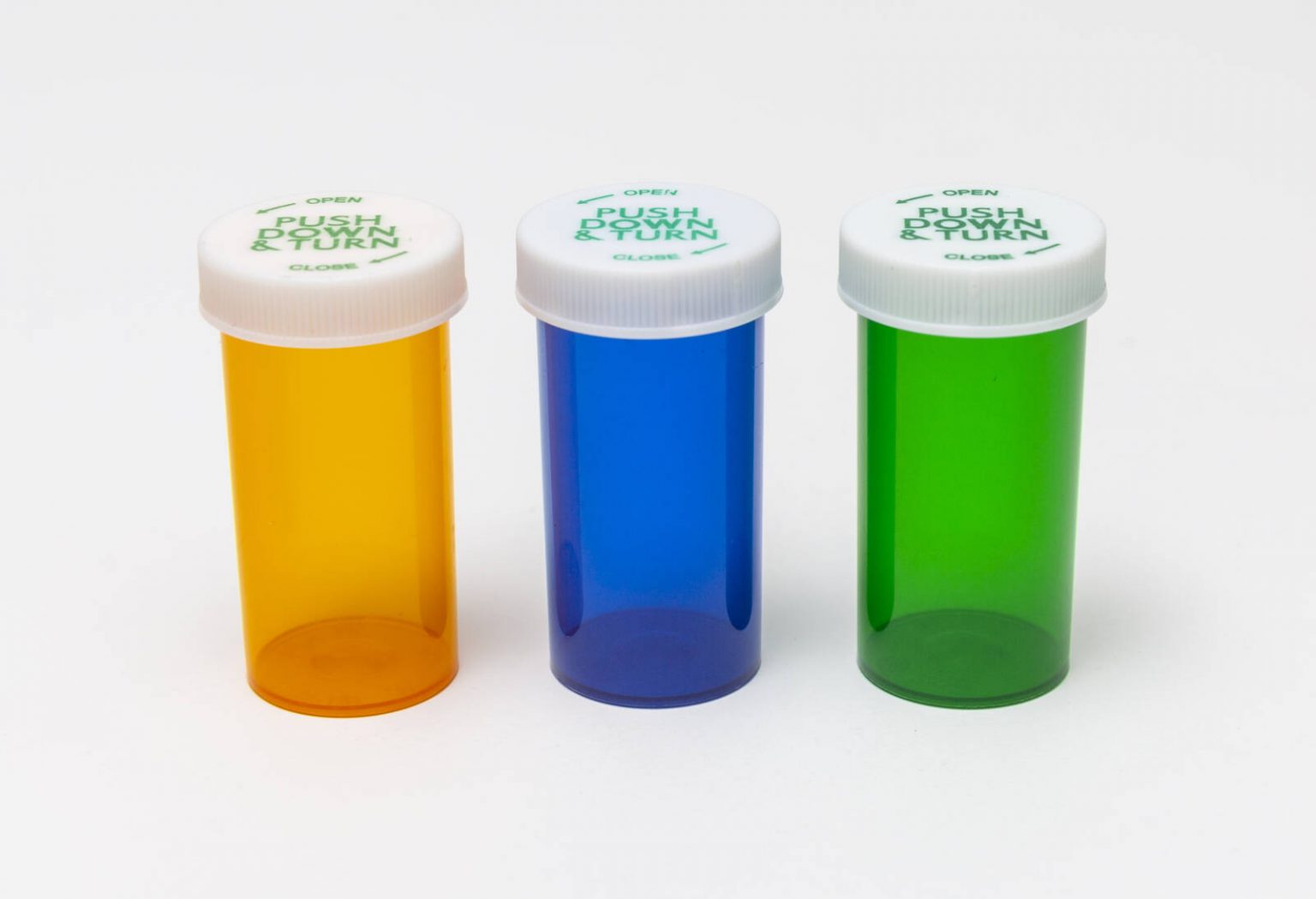 Child Resistant Cap Vial 60 Dram - Samuels Products